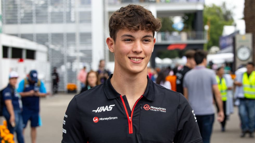 Oliver Bearman set for FP1 sessions and Reserve Driver role with Haas