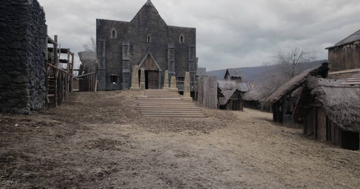 Gallery of Medieval Village Backlot Film Location in Hungary