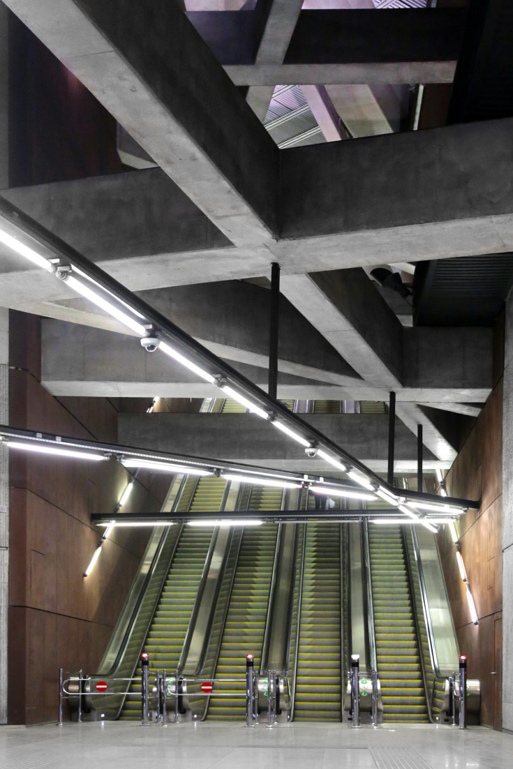 Estaciones de metro modernas, futuristas y aptas para producciones en ...