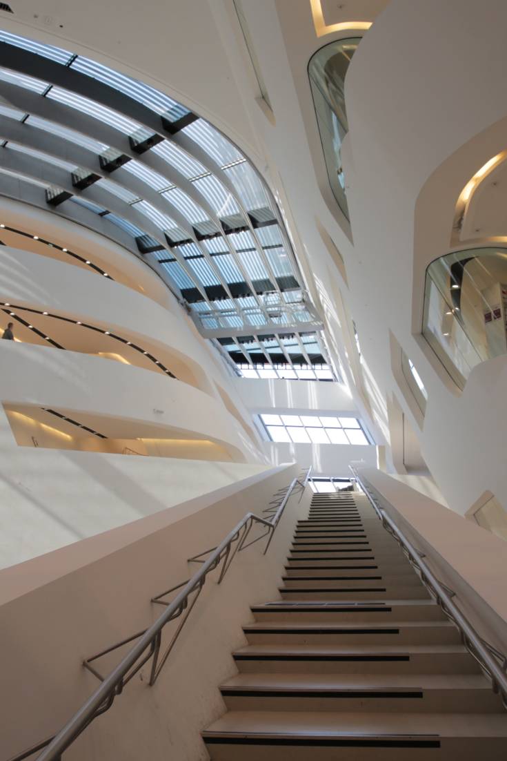 Top Filming Locations - Stunning Modern Library in Vienna