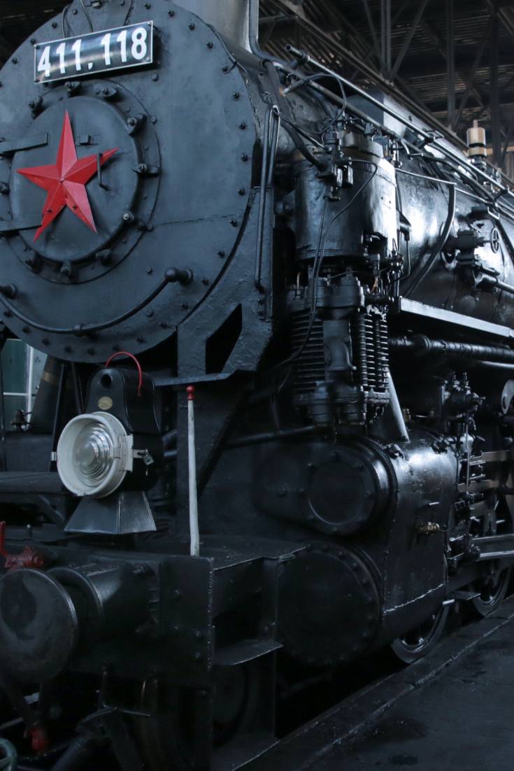 Budapest’s Historic Railway Hangar with Vintage Trains