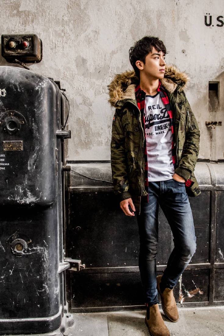 Catalogue Photo Shoot for Superdry - Shot at Budapest Location