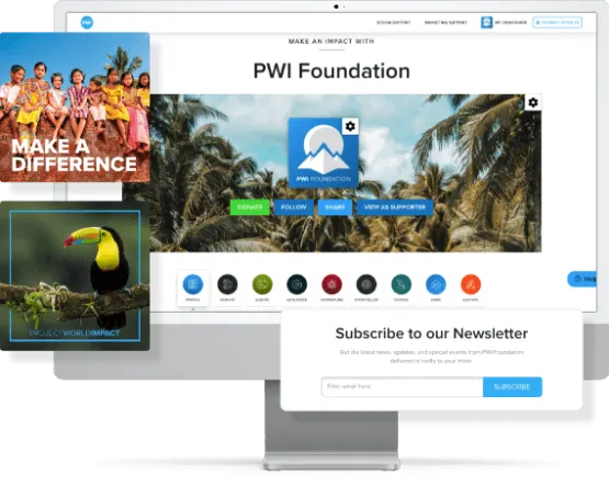 Dedicated Nonprofit Support Team | Project World Impact