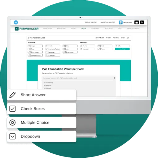 Custom Form Builder for Nonprofits | Project World Impact