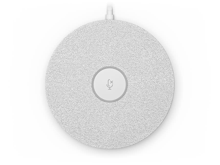 Logitech Rally Mic Pod White (952-000038) - Projectorpoint