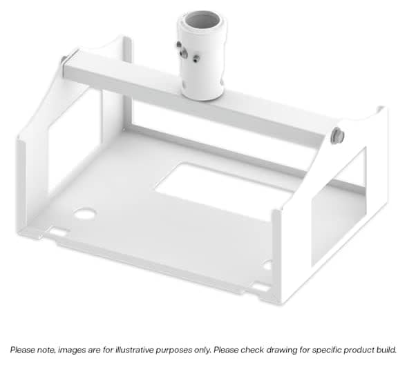 Unicol - Cradle Down Fixing Projector Suspension Unit - White (PSC ...