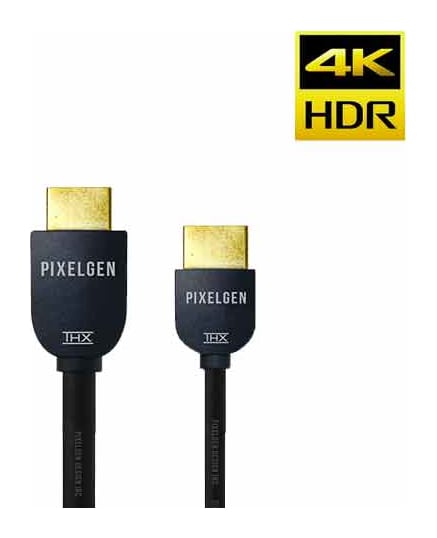 PixelGen Design HDMI (THX Certified 4K Interconnect 18Gbps) Cable - 5m - Projectorpoint
