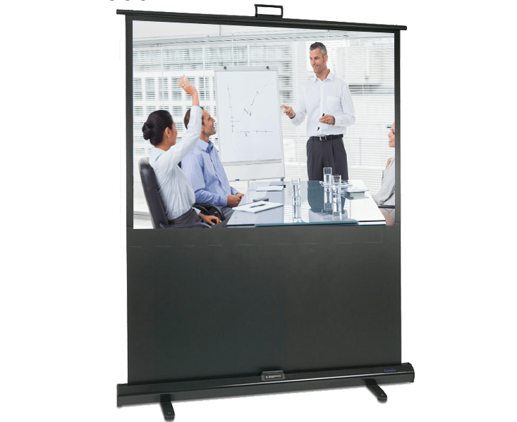 Portable Pull-Up Projector Screens - Projectorpoint