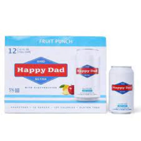 Happy Dad Fruit Punch 12 Pack 12oz Cans Delivery in Brooklyn, NY ...