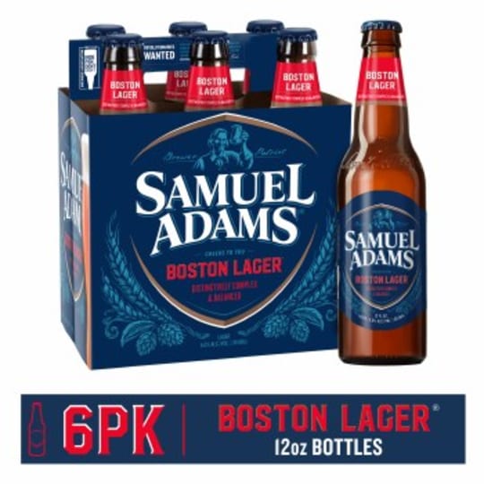 Samuel Adams Boston Lager 6 Pack 12oz Bottles Delivery in Brooklyn, NY | Thrifty Beverage Center