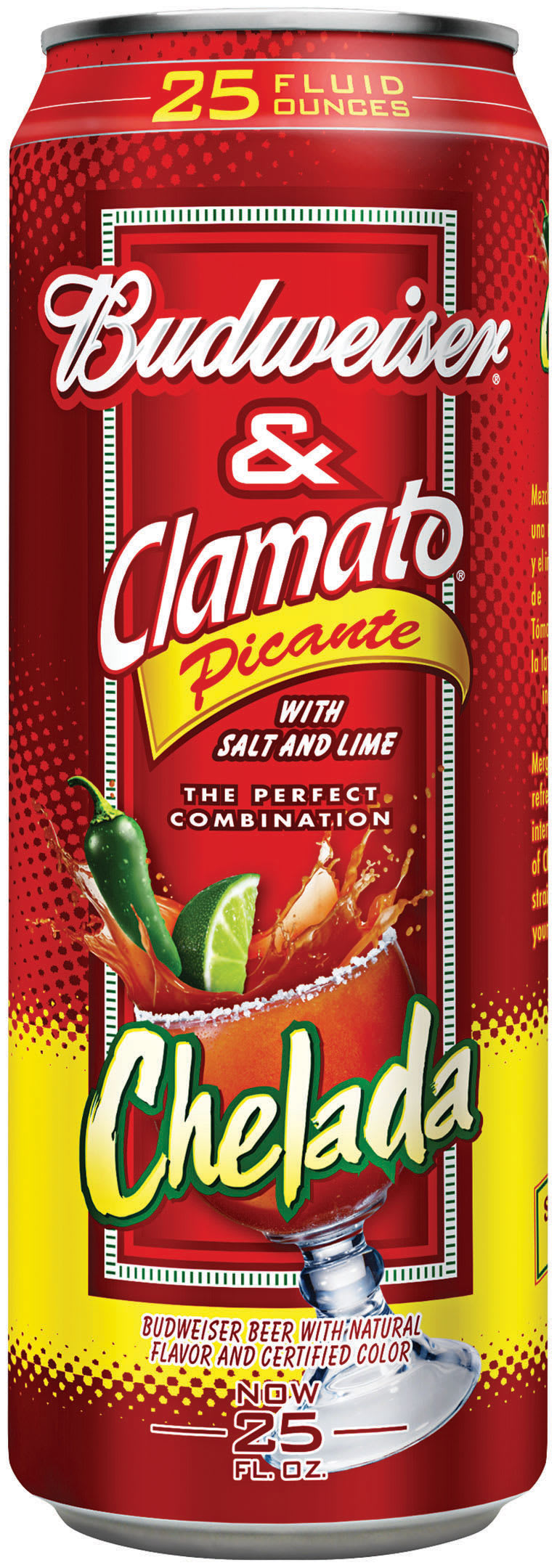 Budweiser Picante Chelada - 25oz Delivery in McKinney, TX | CHOICE BEVERAGE