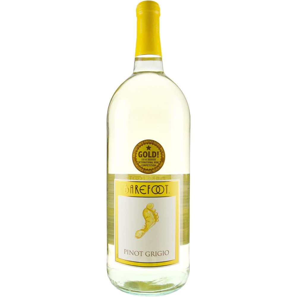 Barefoot Pinot Grigio - 1.5L Delivery in Peekskill, NY | Beach Wine and ...
