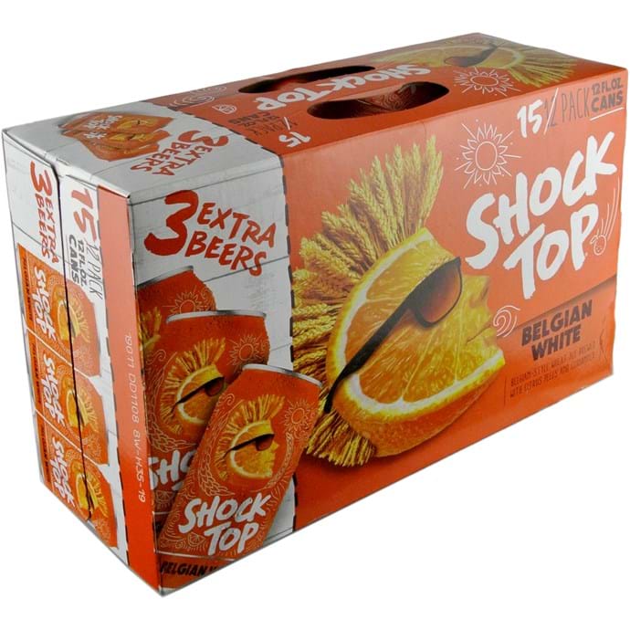 Shock Top Belgian White - 15 cans / 12oz Delivery in COLORADO SPRINGS ...