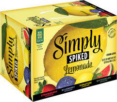 Simply Spiked Lemonade 12 Pack 12oz Cans Delivery in Brooklyn, NY ...