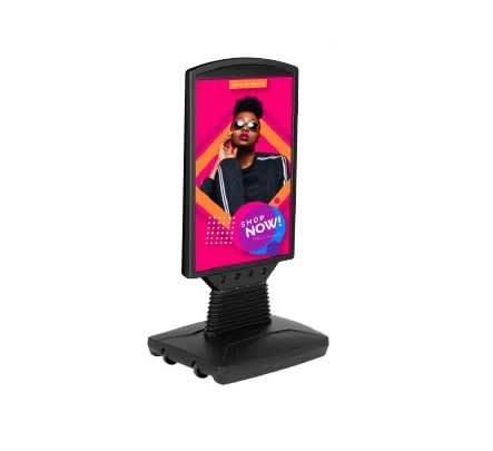 Signage Stand with Spring, Water Base and Corflute - Branded Items