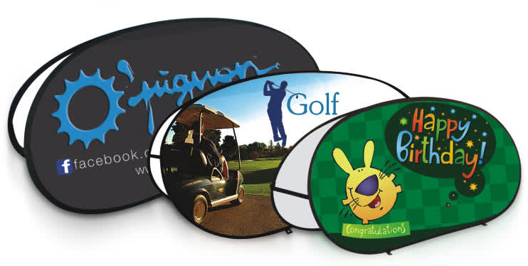 Landscape Pop Up Banners land popup from Dynamic Gift | Flags & Bunting ...