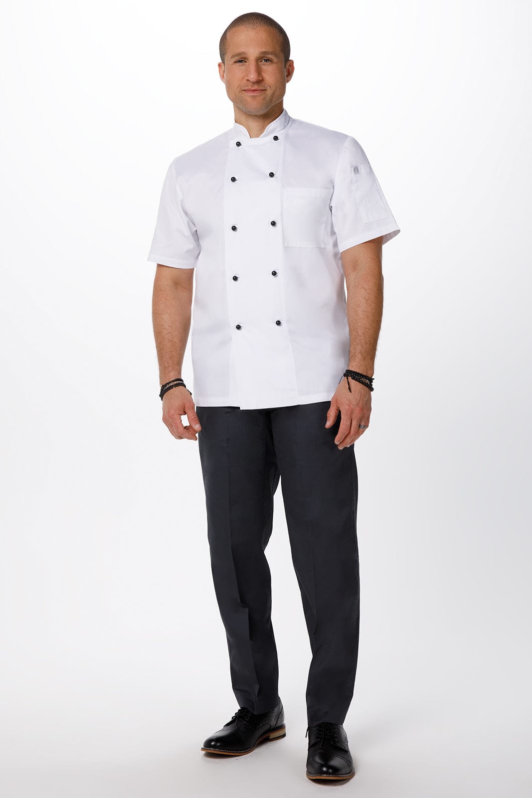 Macquarie Men's Basic Chef Jacket MBSS from Entity Brands | Jackets | Clothing | Entity Brands ...