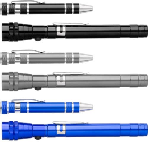 Aluminium 2-in-1 torch - Branded Items