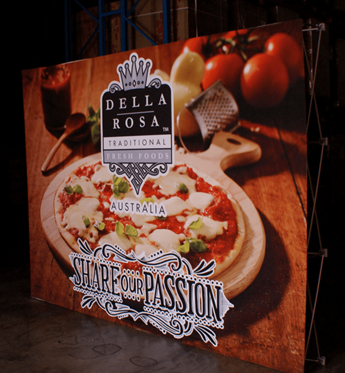 MEDIA BANNER WALL - Expanding Straight Backdrop 3.0m x 2.25m - Display ...