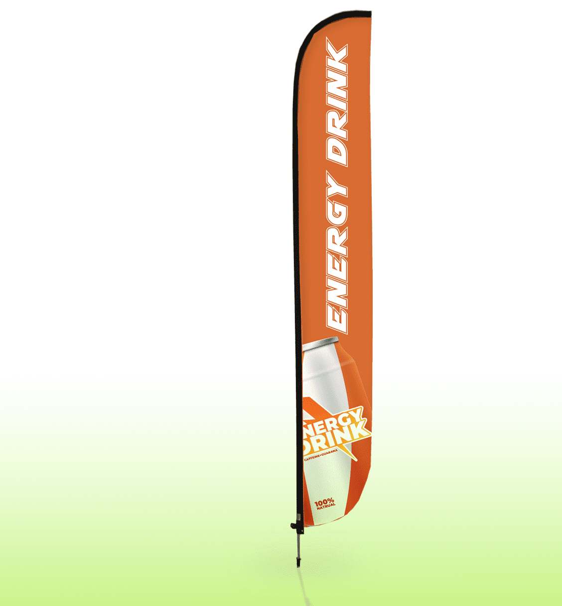 SURF BANNER - Large Single Sided Banners - Feather Bow Flag FSLS from ...