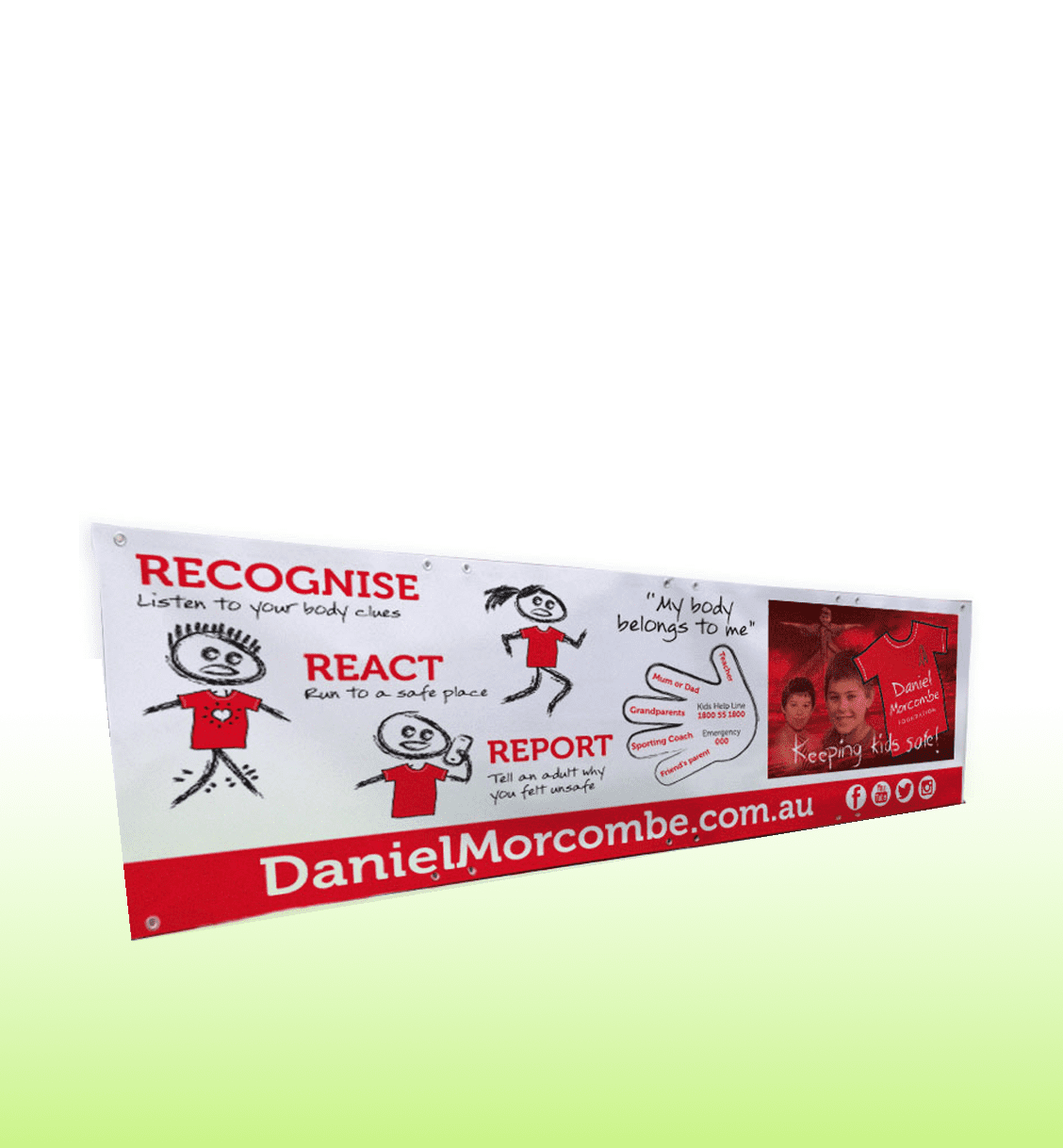 HANGING BANNER - Vinyl PVC Single Sided - Banners HBVS from Expanda ...