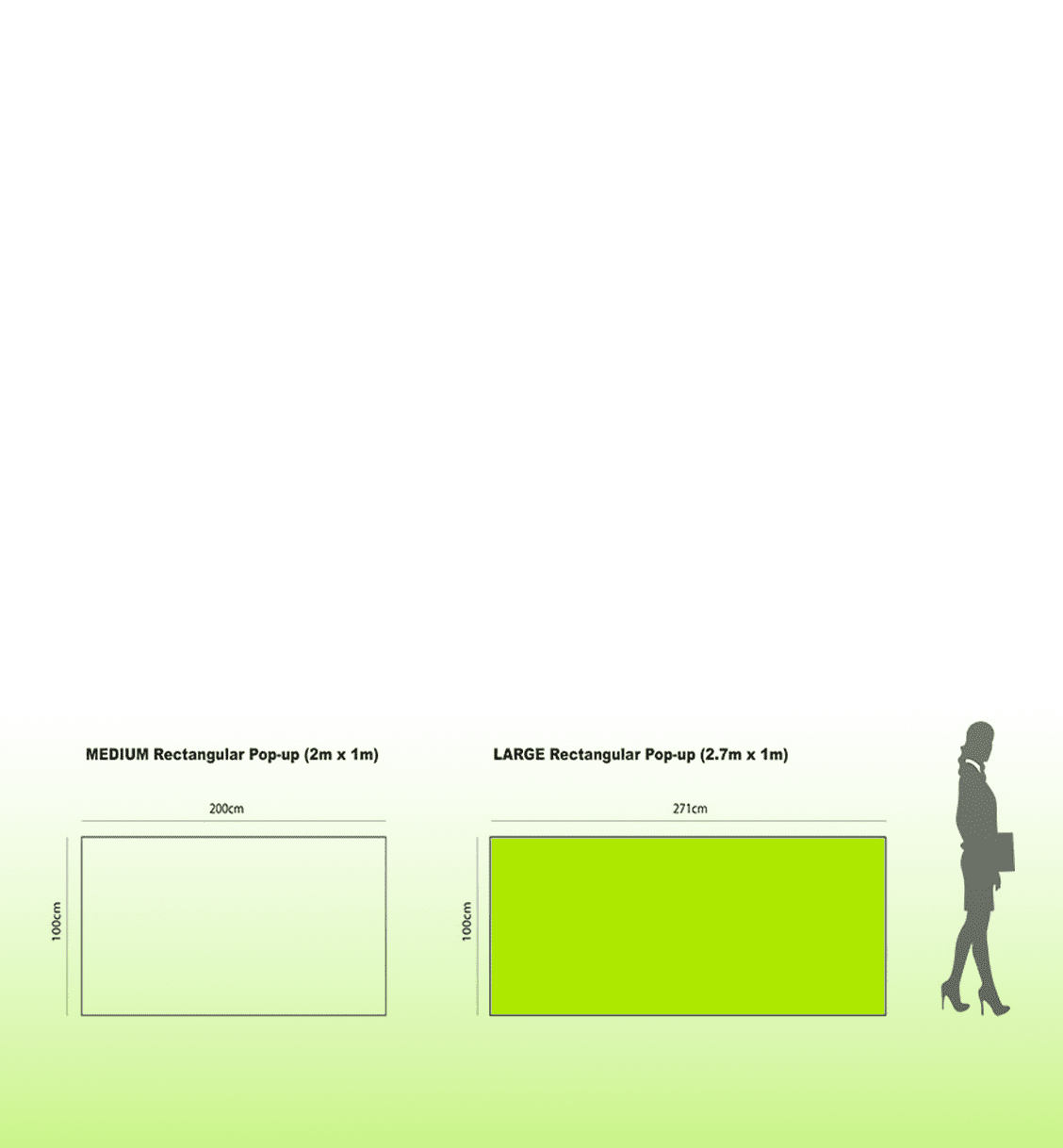 POP UP BANNER - Large Rectangular - A-Frame Banners PREL from Expanda ...