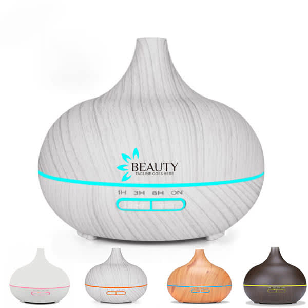 Wood Grain Cold Mist Humidifier - Branded Items
