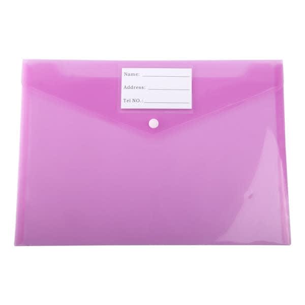 Clear Envelope Folder With Snap Button PN1053 from HT-Sourcing | Misc ...