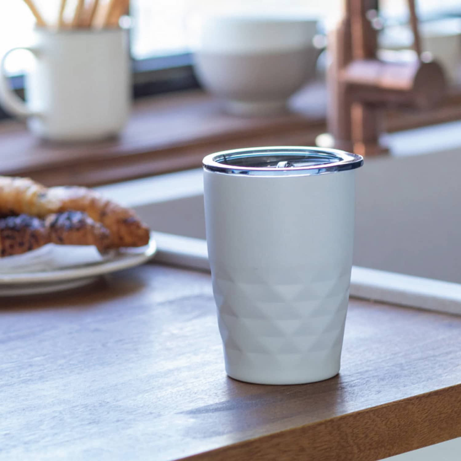 Cupra 350ml Copper Insulated Coffee Cup IG262 from Promostock | Travel ...