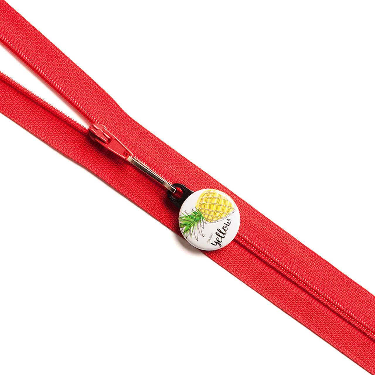 Custom Printed 25mm Round Zipper Pull ZP0025 from Make Badges | Badge ...