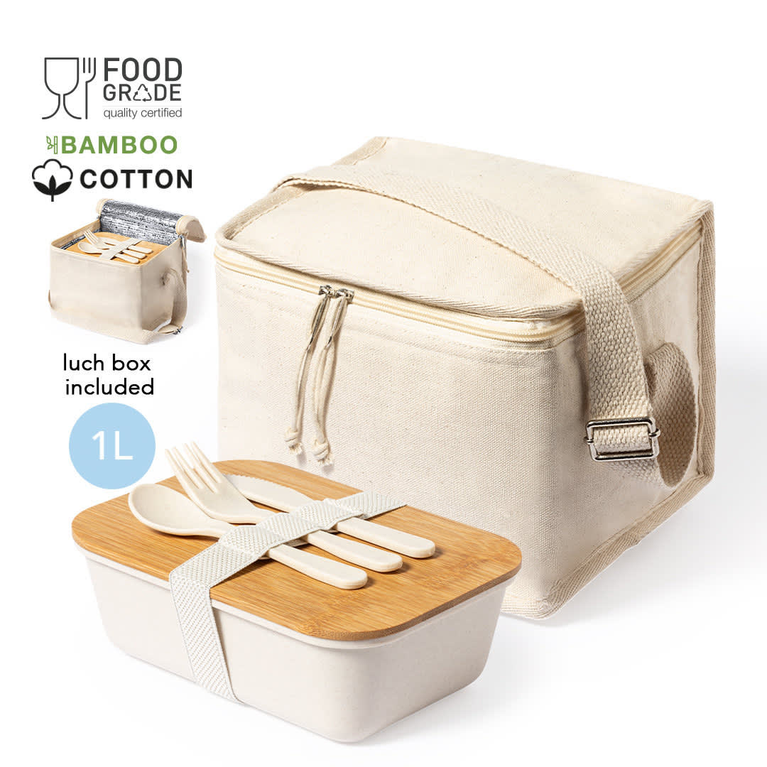 Nature Lunch Box + Cooler Bag Set - Modern Promotions