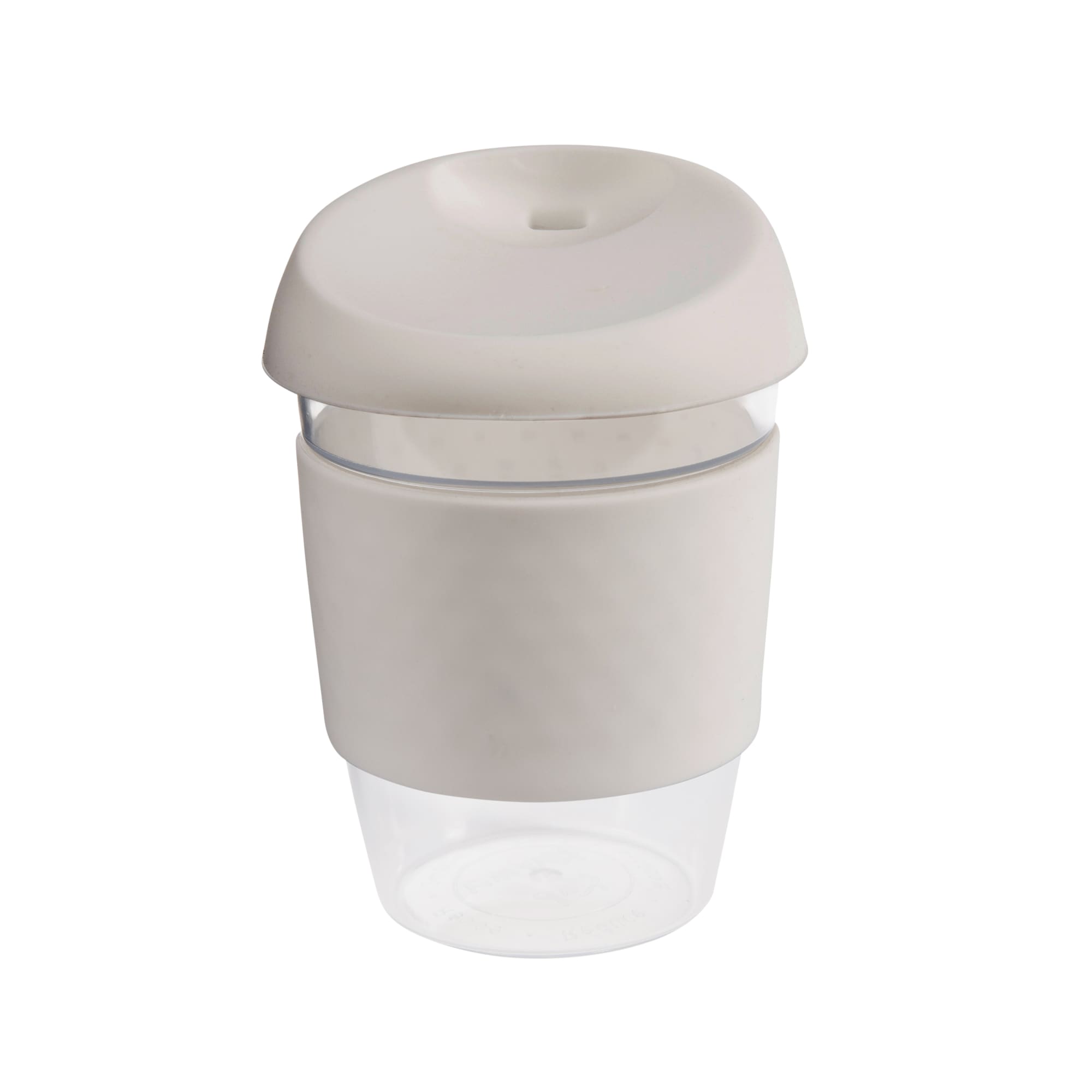 coffee cup / Mug 12oz/340ml Clear Plastic Karma Kup with Silicon Lid ...