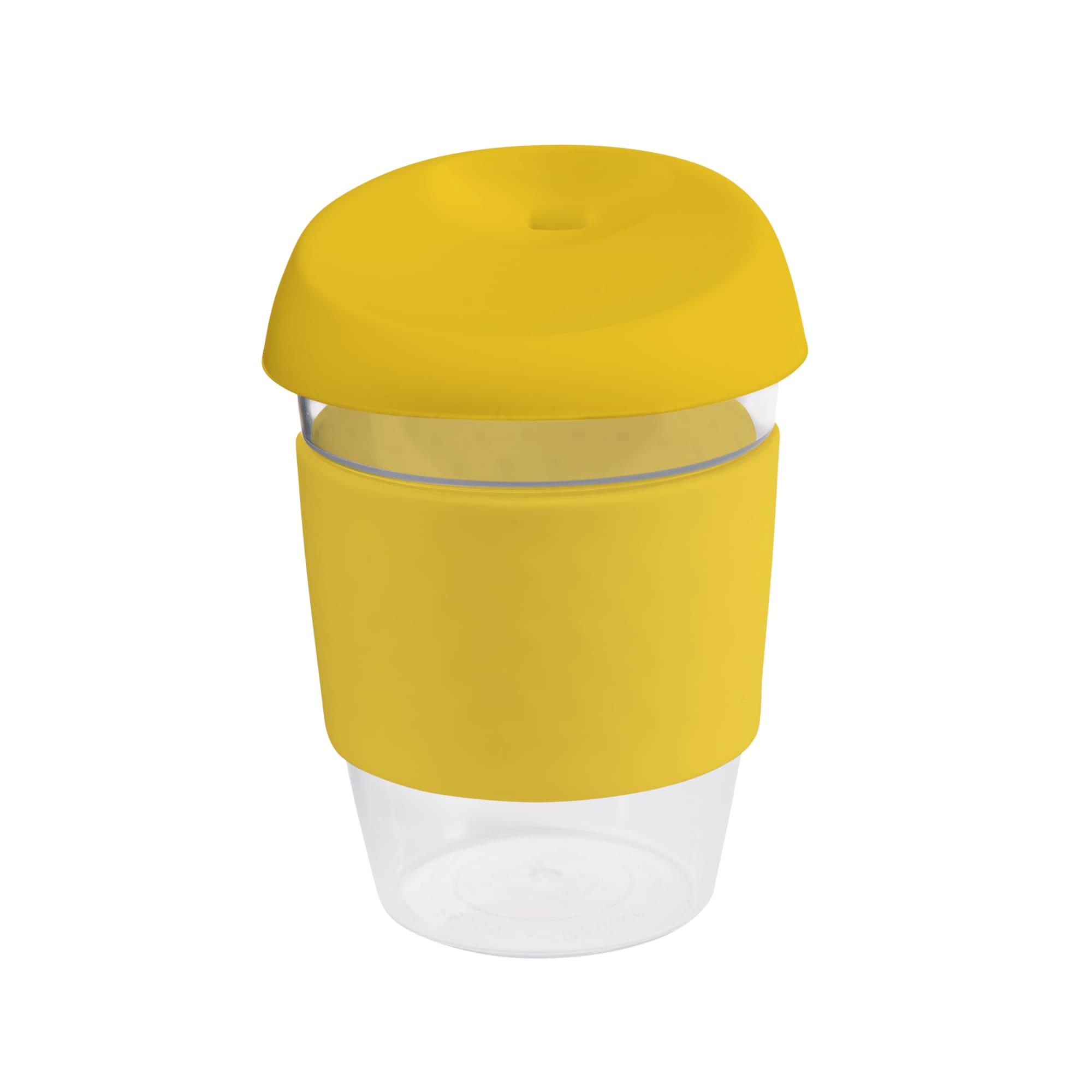 coffee cup / Mug 12oz/340ml Clear Plastic Karma Kup with Silicon Lid ...