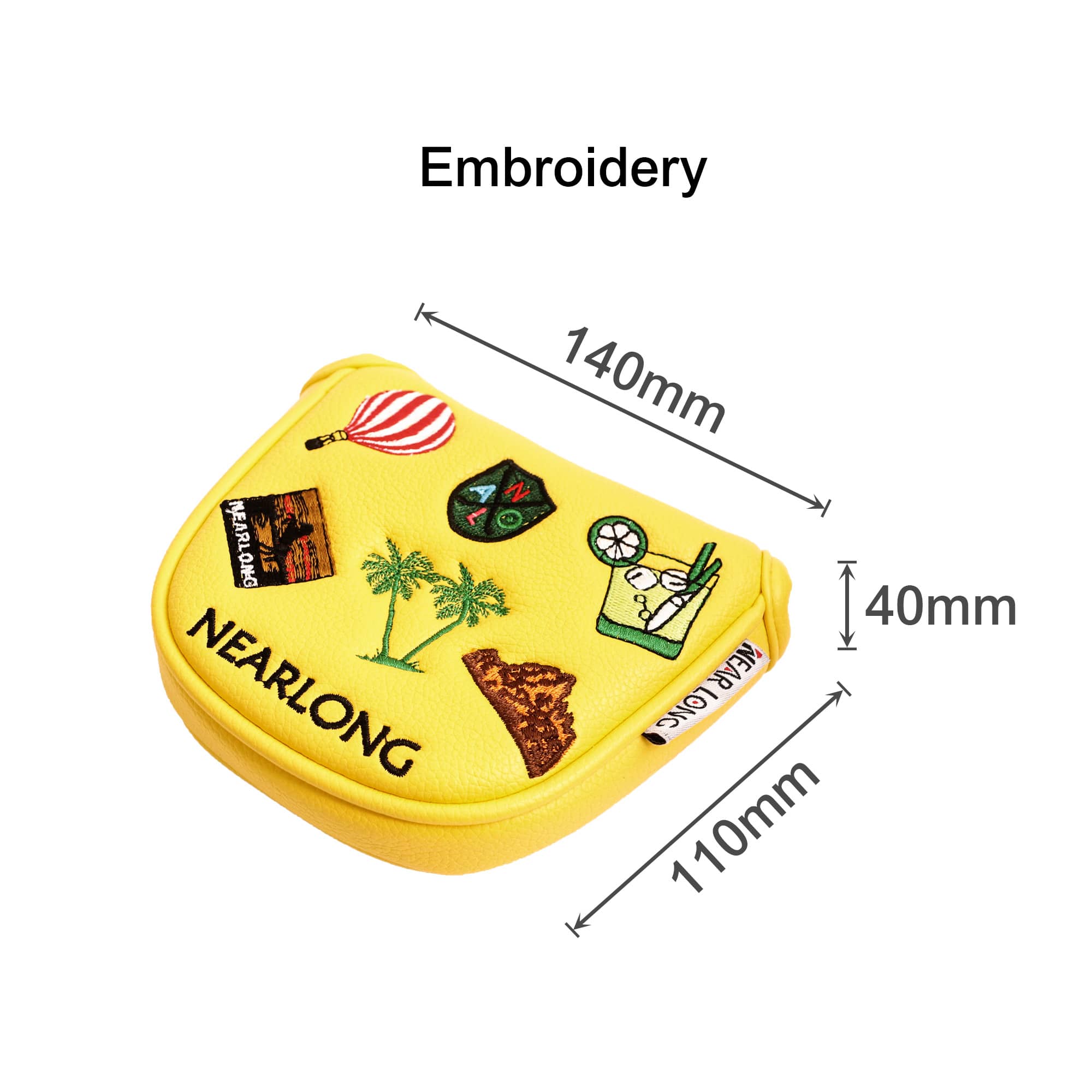 Custom Mallet Putter Cover PCHS002 from Promo Collection | Sports Gear ...