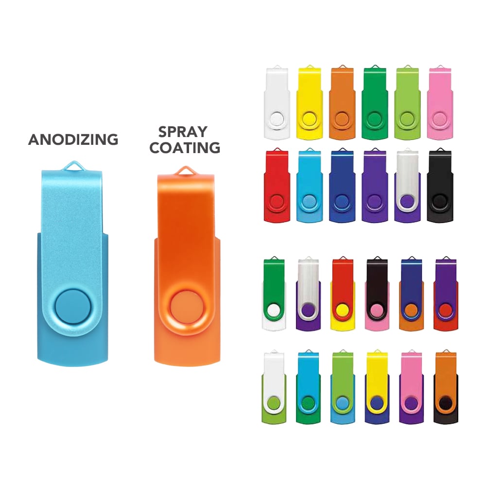 Belton Swivel Flash Drive - PCU607 | The Branding Office