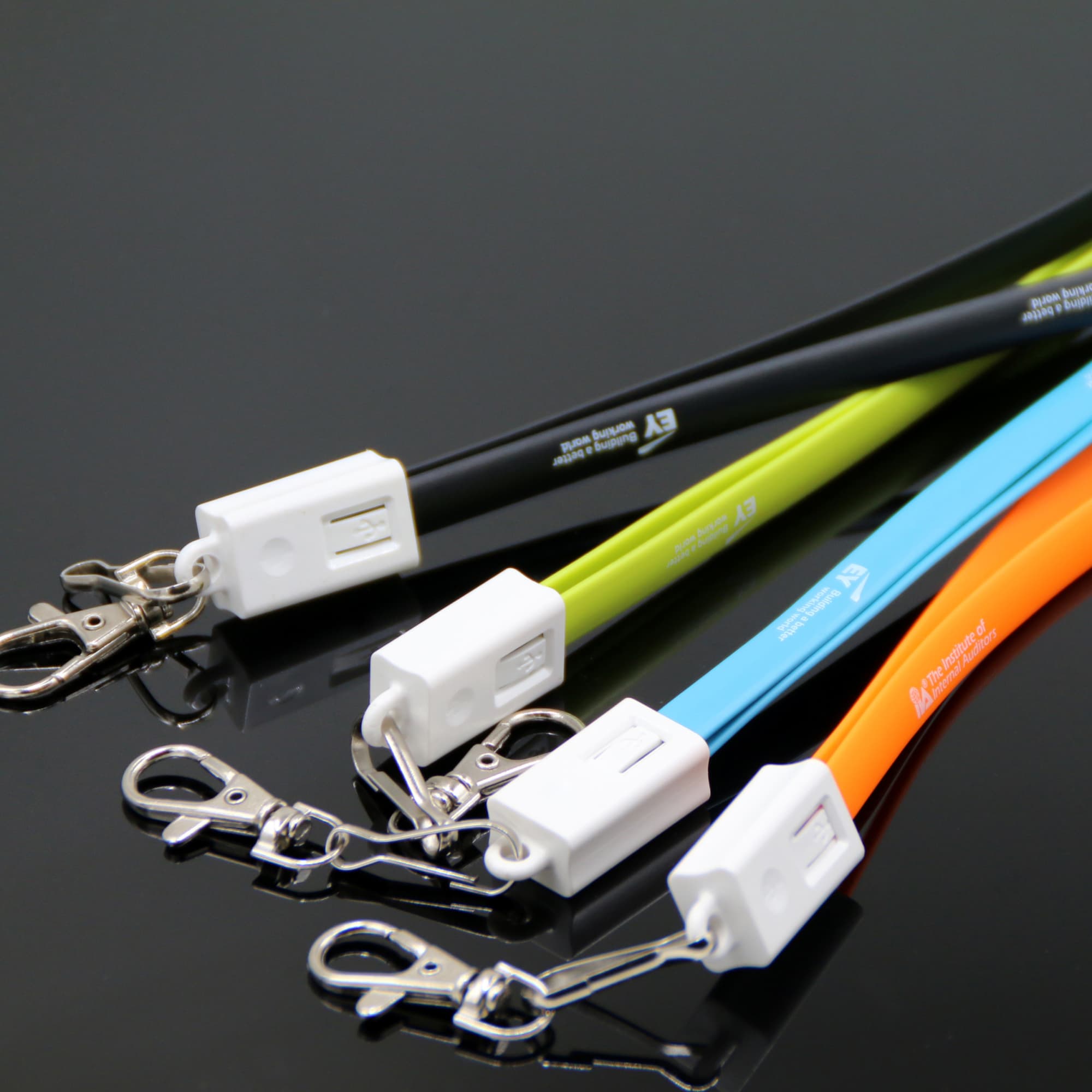 TPE Lanyard Charging Cable - PCBA95 | The Branding Office