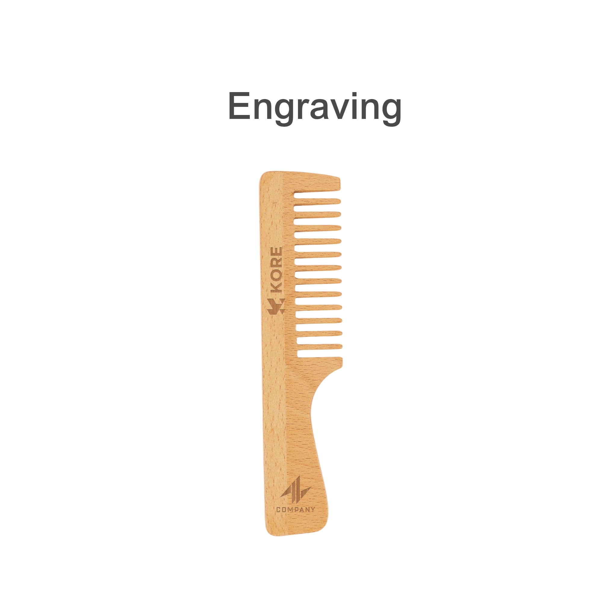 Wide-Tooth Beech Wood Comb PCHW021 from Promo Collection | Misc Health ...