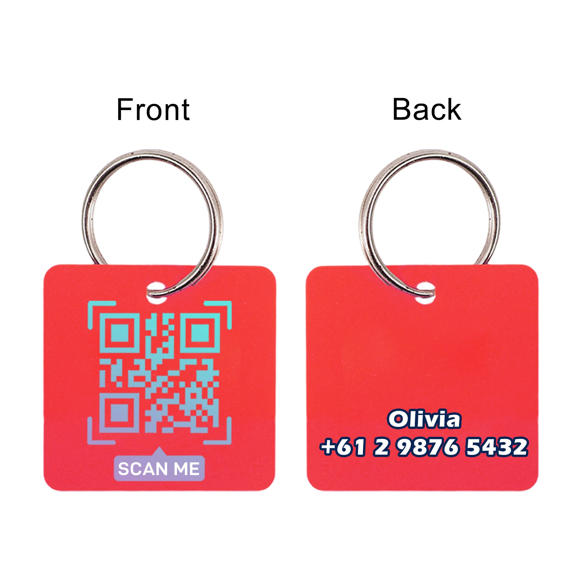 Custom Shape Plastic Card Key Tags PCKP752 from Promo Collection ...