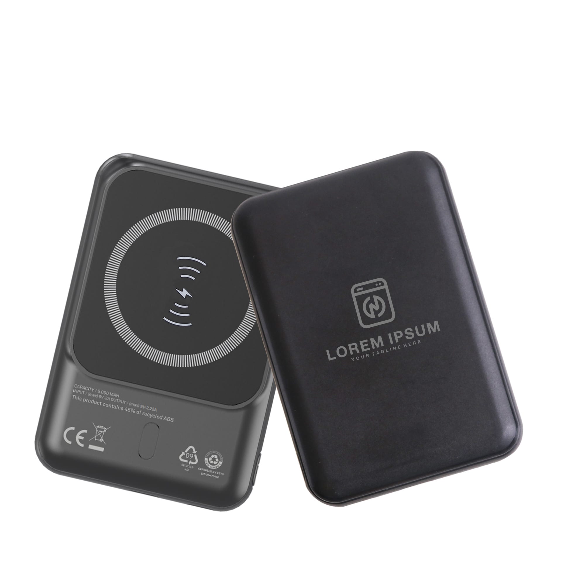 5000mAh Eco Magnetic Power Bank - PCB181 | The Branding Office