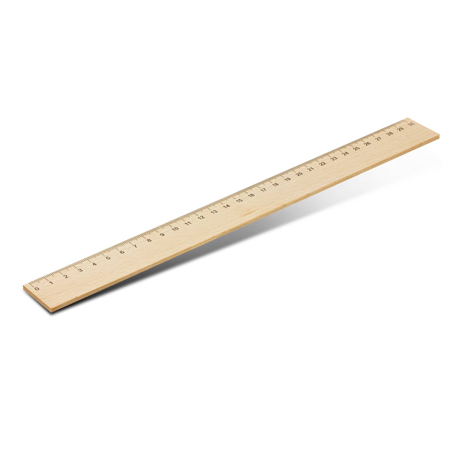 Wooden 30cm Ruler - Modern Promotions