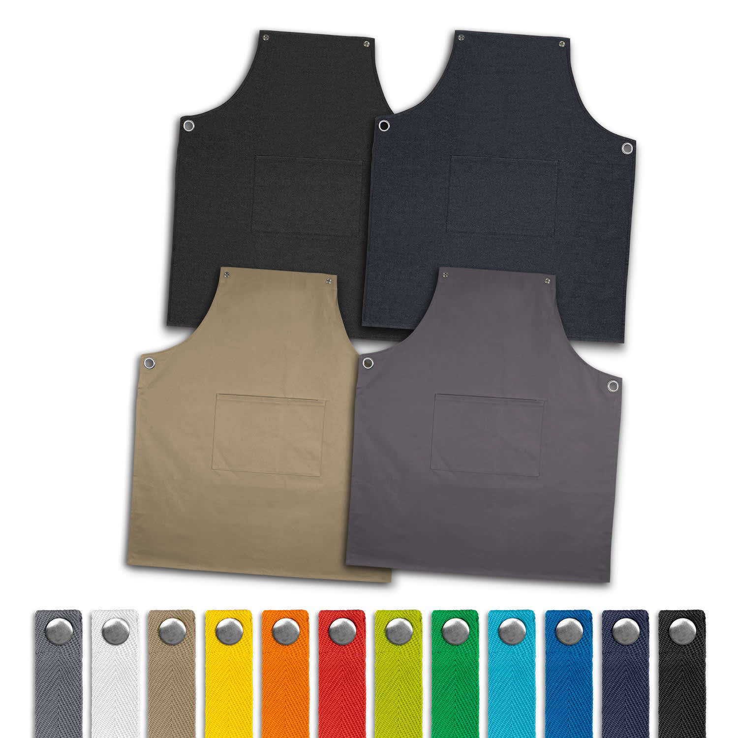 Cuisine Bib Apron - Mix and Match 120089 from Trends | Aprons ...