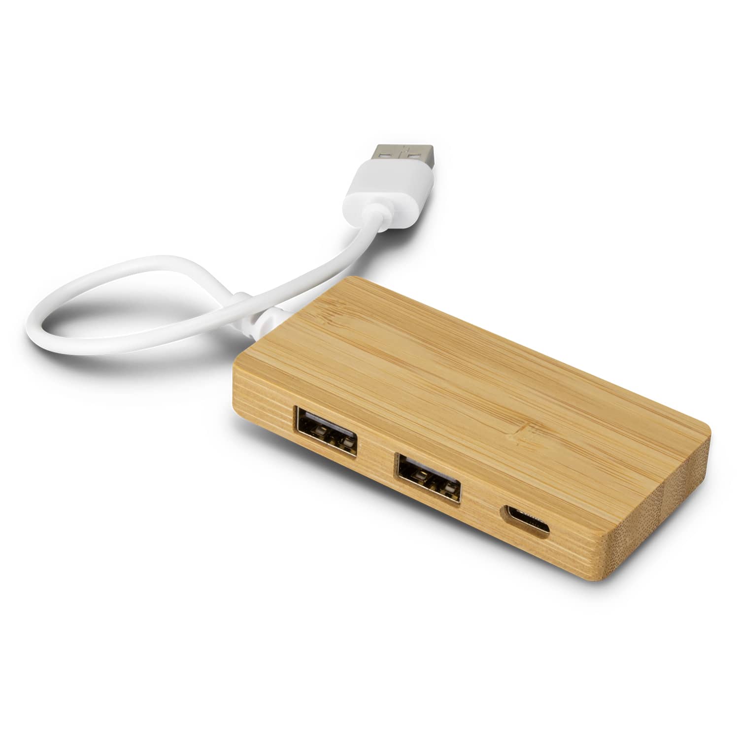 Bamboo USB Hub - Modern Promotions