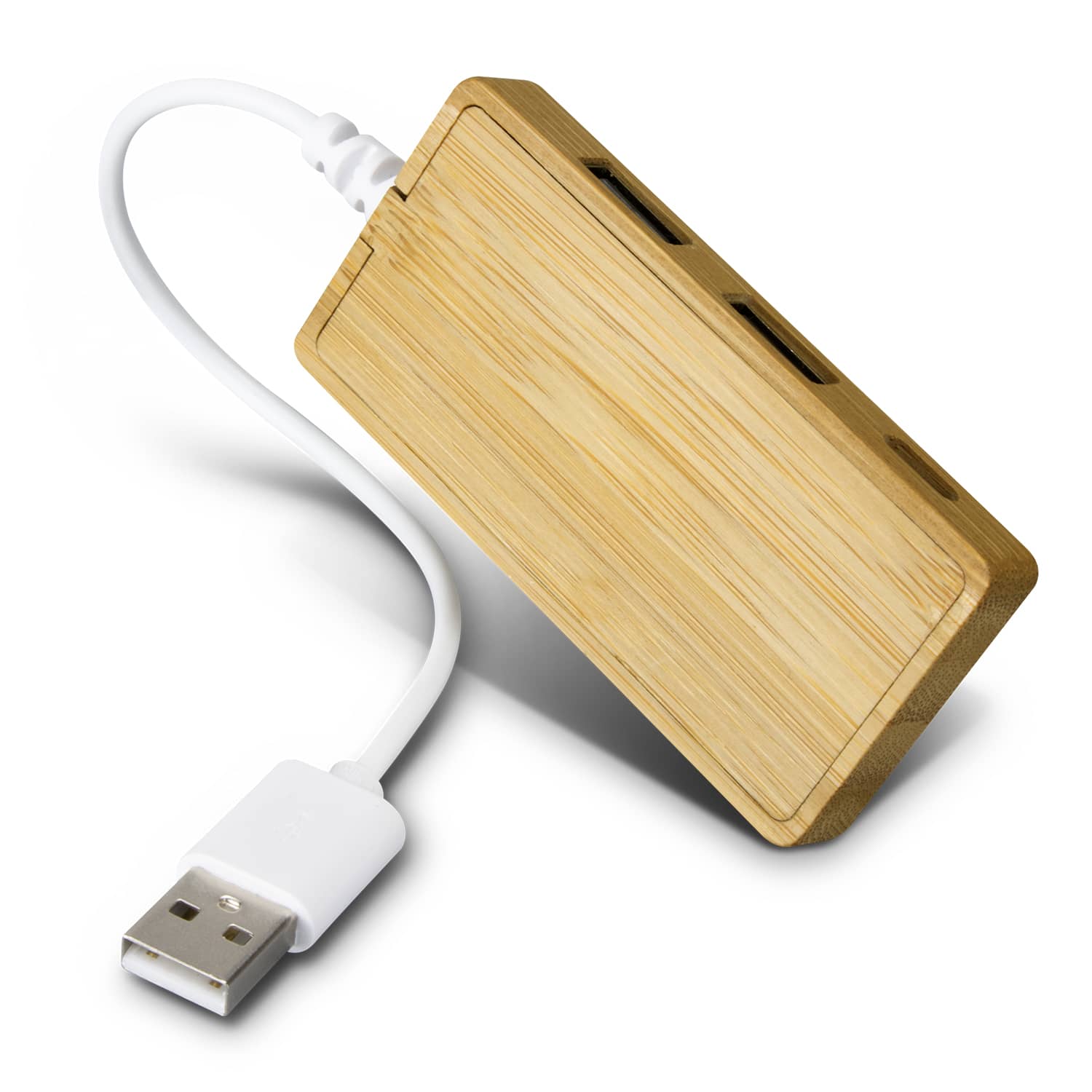Bamboo USB Hub - Modern Promotions
