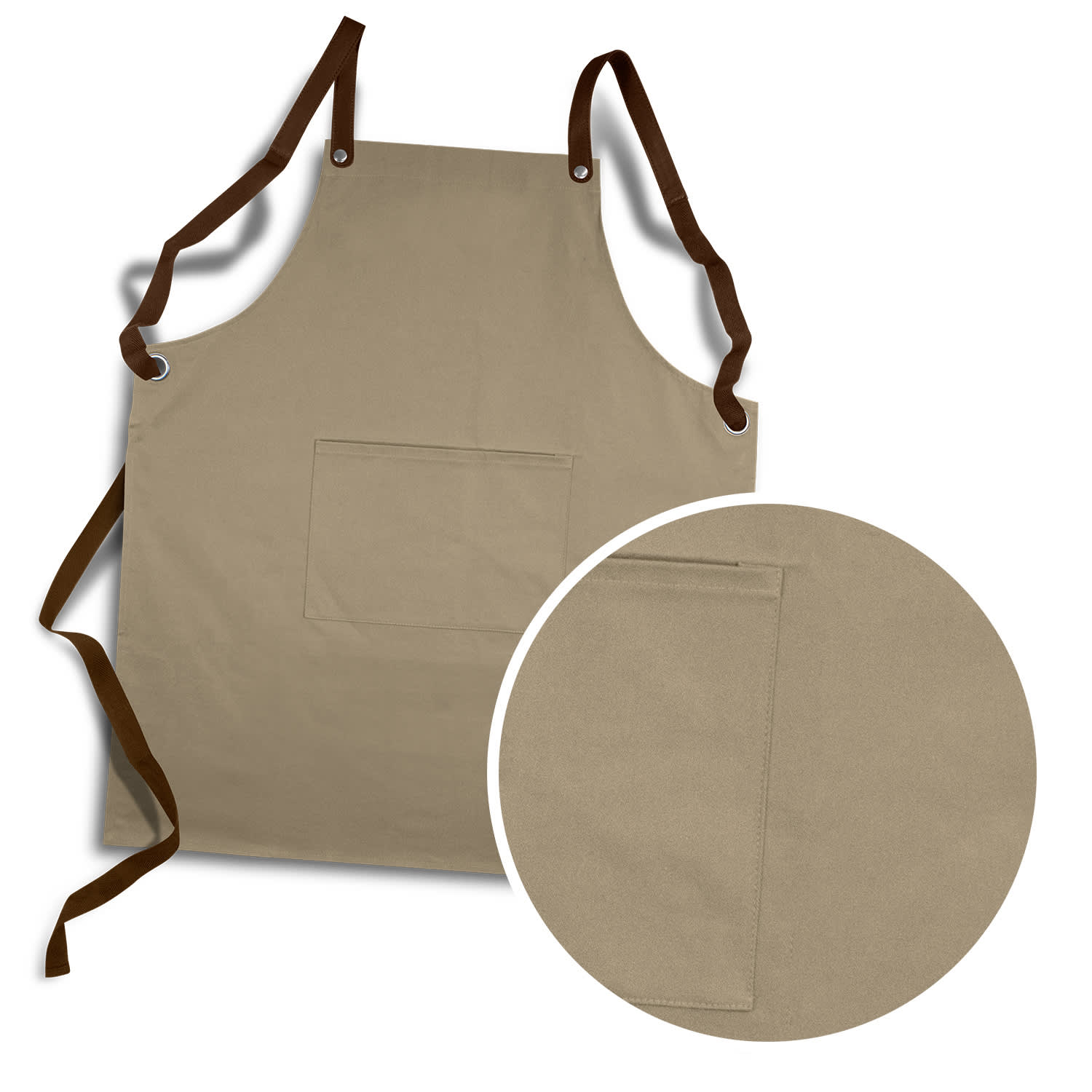 Cuisine Bib Apron - Elite - Modern Promotions