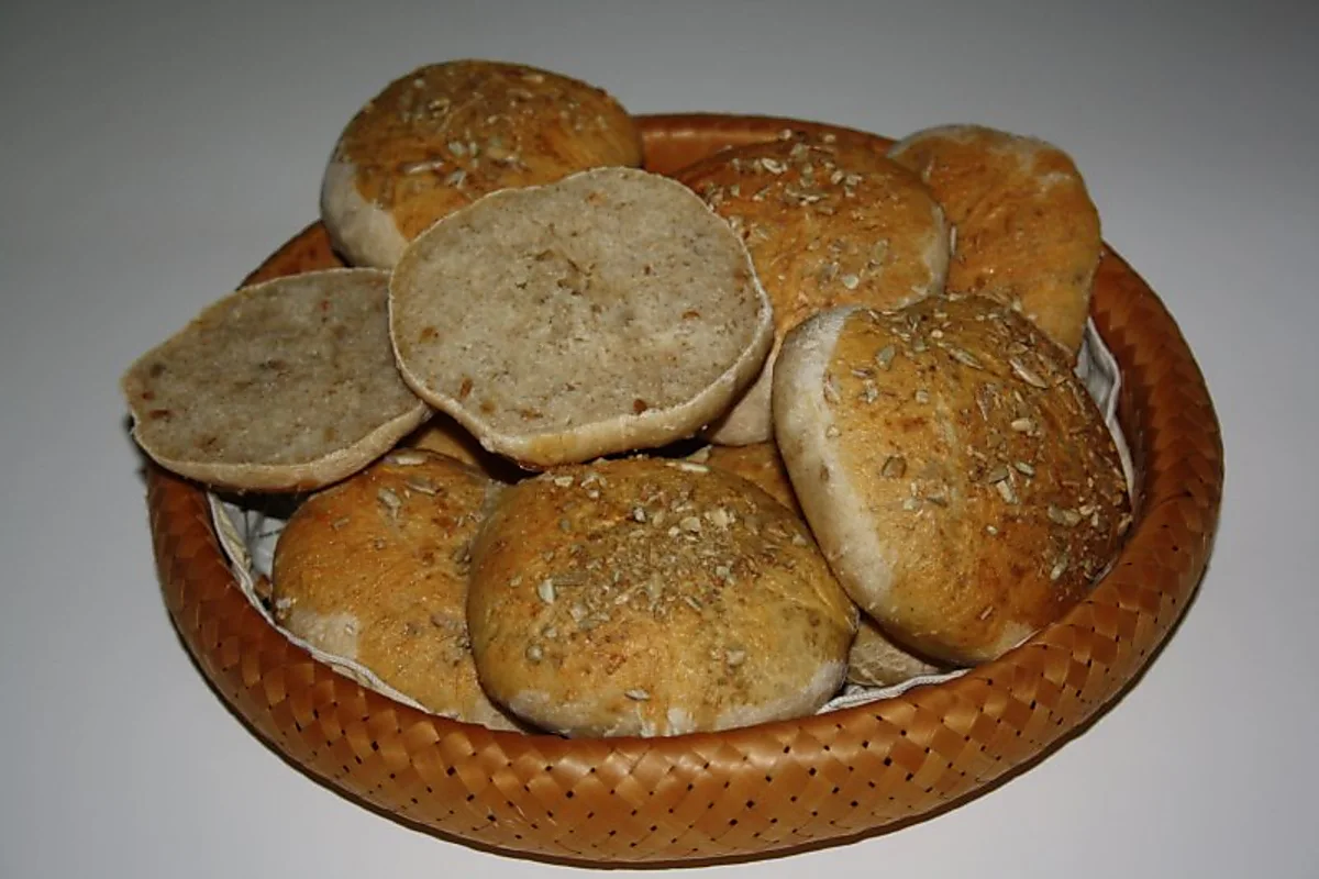 Burgerboller - Opskrift på Burgerboller