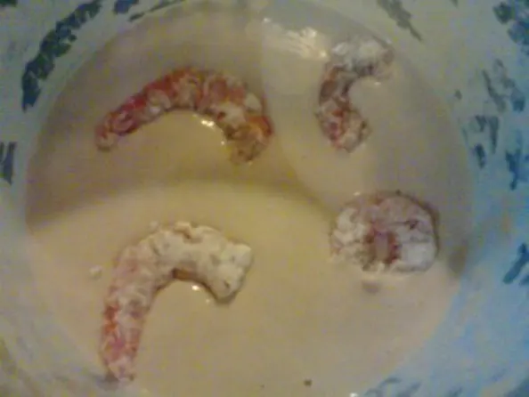 Indbagte rejer - Opskrift på Indbagte rejer