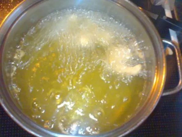 Indbagte rejer - Opskrift på Indbagte rejer