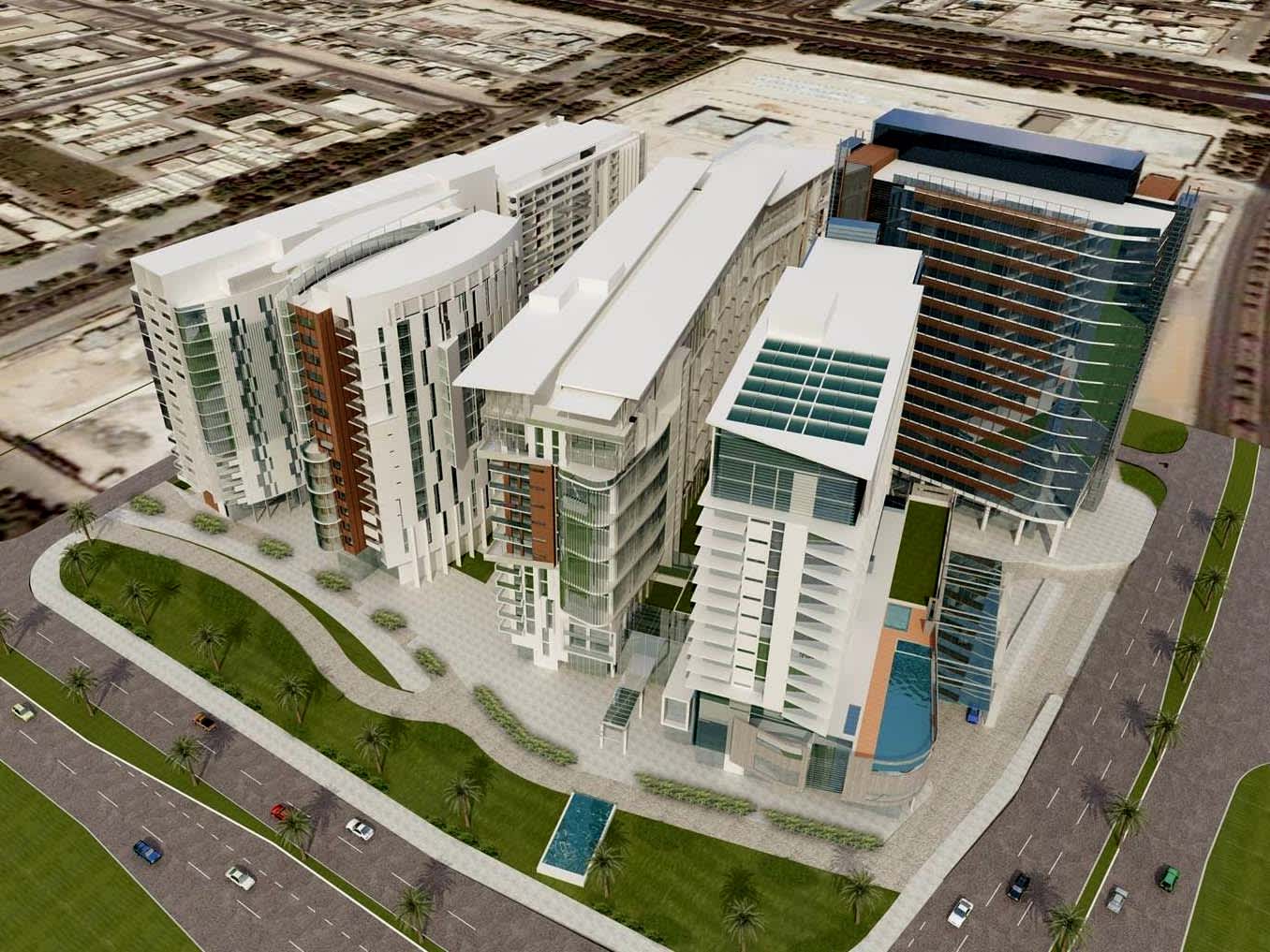 Al Bustan Mixed Use Development in Abu Dhabi | ProTenders