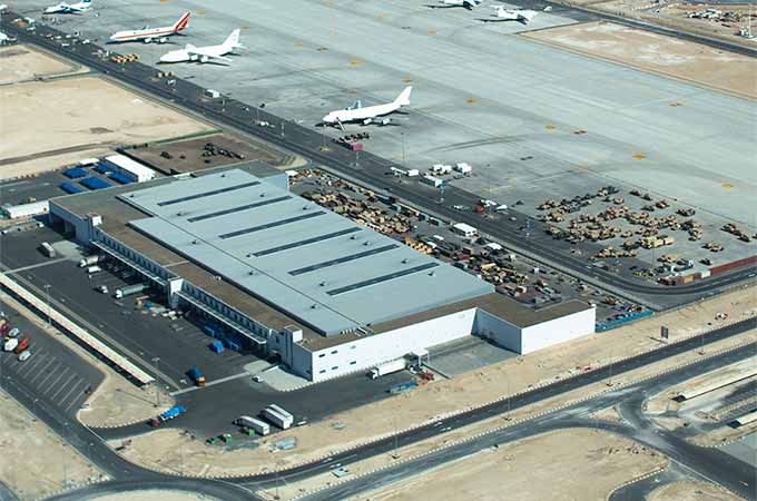 Cargo Terminal Building at Dubai World Central International Airport ...