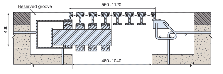 Modular Expansion Joints AR-EX HMD-560 | ProTenders